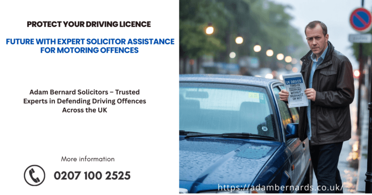 No Licence, No Insurance, No MOT – UK Driving Offence Guide