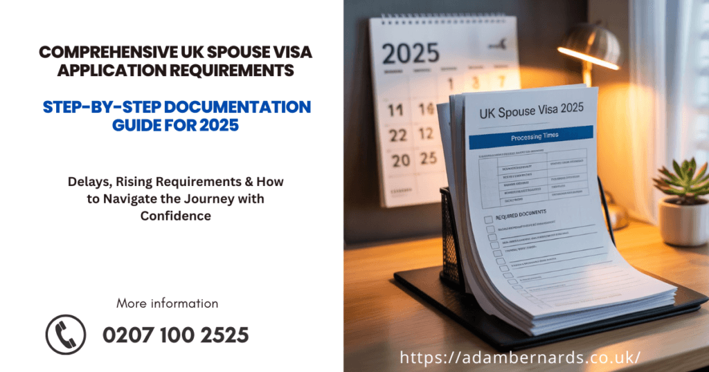 UK Spouse Visa Application Requirements